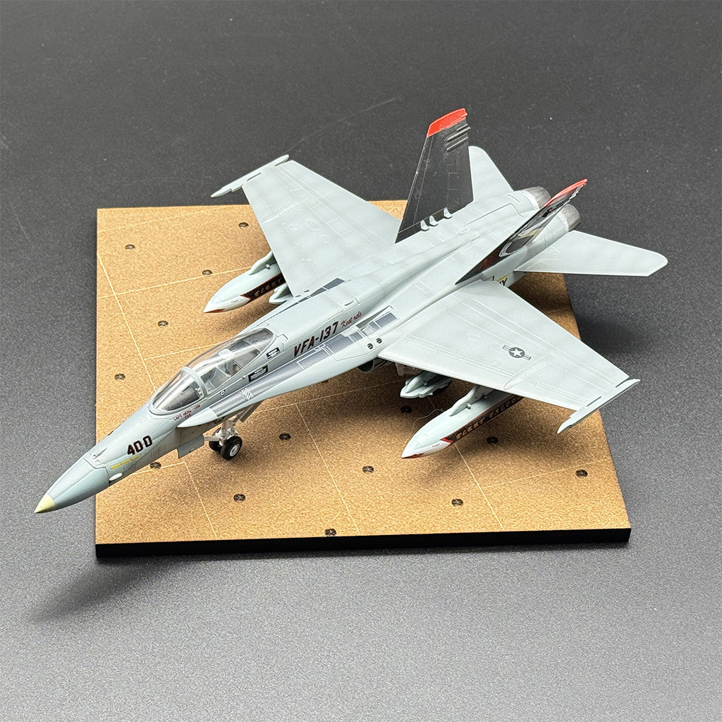 CVN Carrier Deck Display Base for Scale Models – US Navy F-4 to F-35 ...