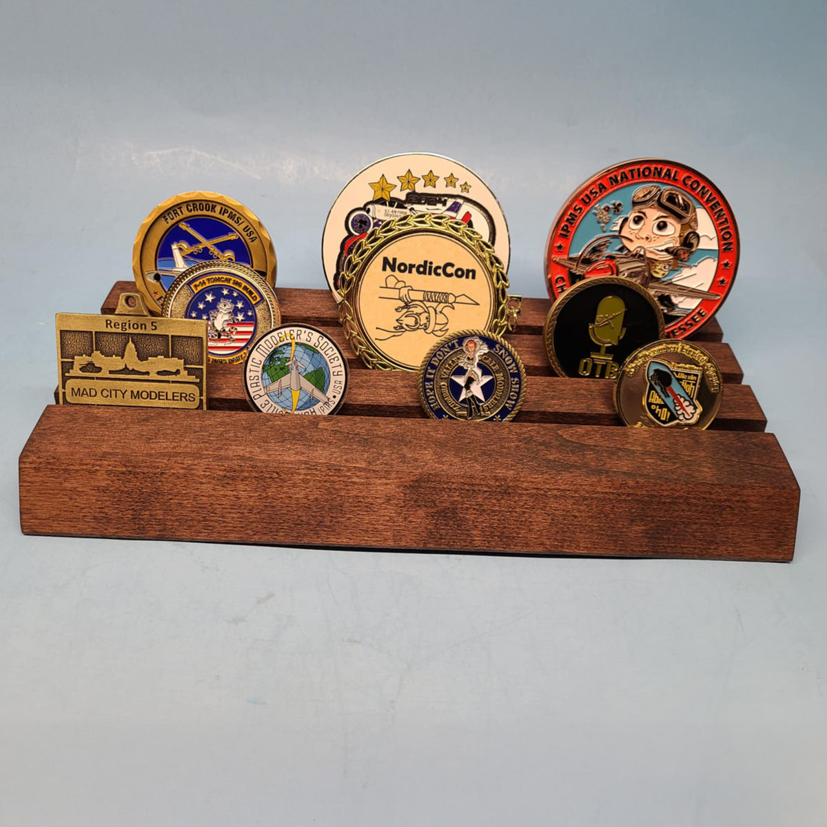Challenge Coin Display Stand – Bases by Bill