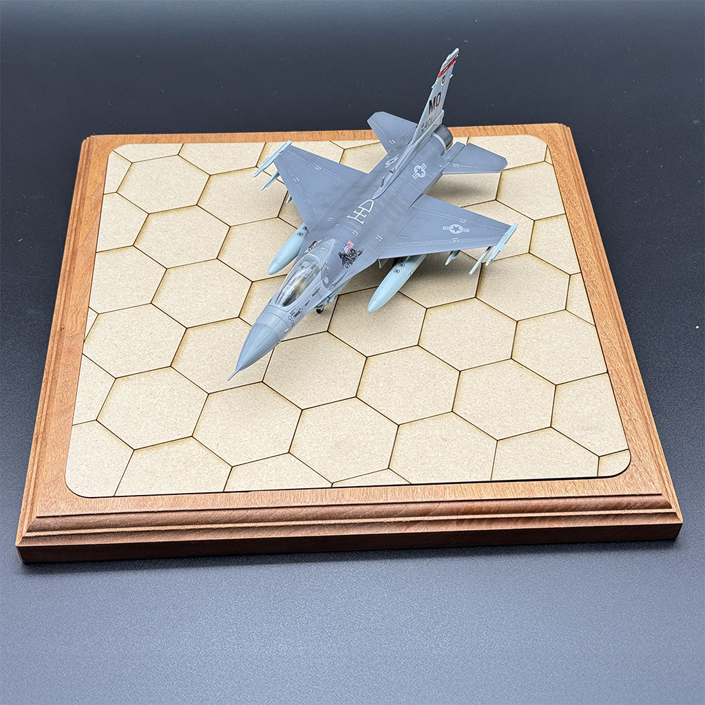 Soviet Hex Concrete Airfield Base for Scale Models – Bases by Bill